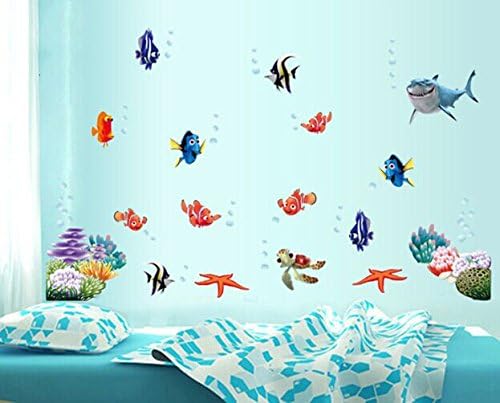 Ays617 Finding Nemo Among Colorful Coral Reef Under the Ocean Wall Dec ...