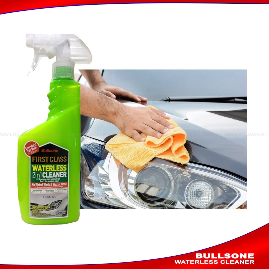 Waterless Wash & Wax Spray, Waterless Car Shampoo Bullsone Multi Purpo ...