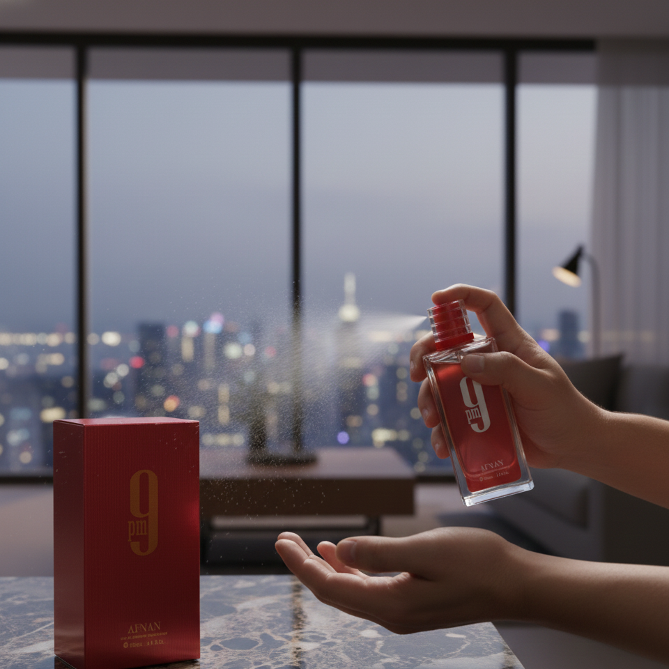 Afnan 9PM Perfume – Unisex EDP 100ml Red, Long-Lasting Elegant Fragran ...