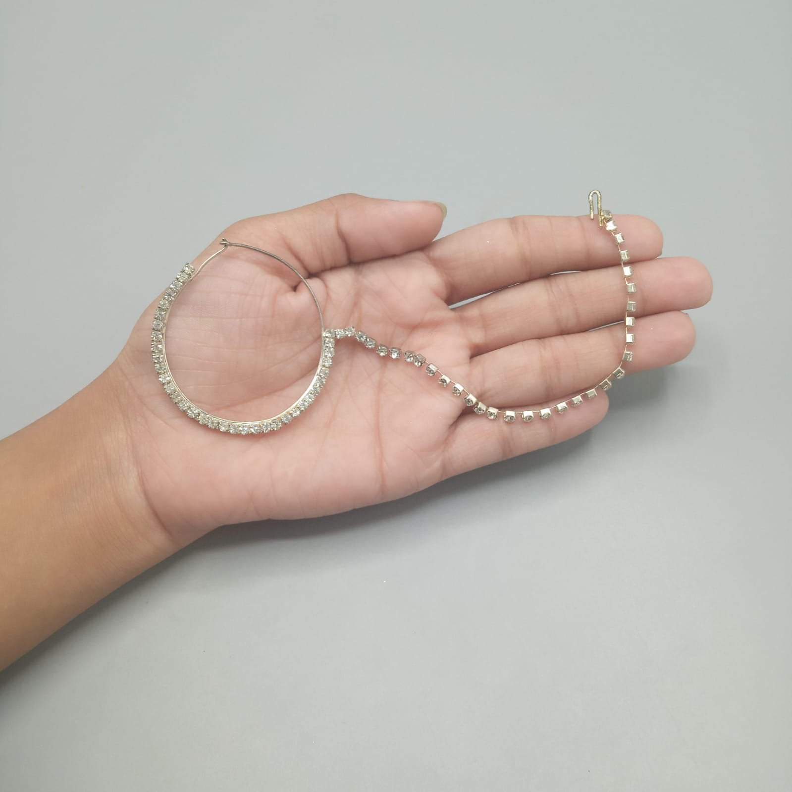 chain simple silver nath – Loto.pk