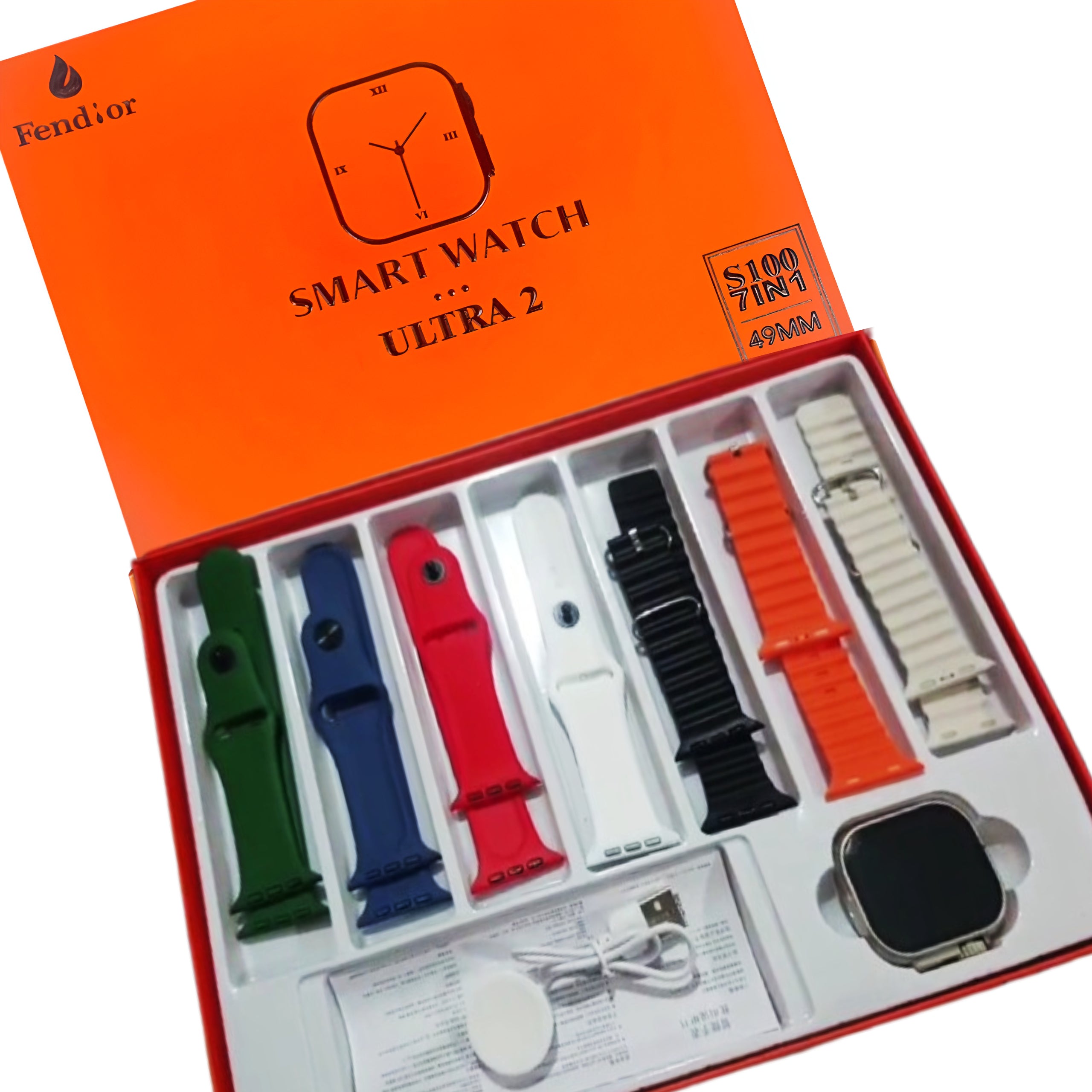 Ultra 2 Smart Watch - Smartwatch With 2.1inch Full Touch HD Display, B ...