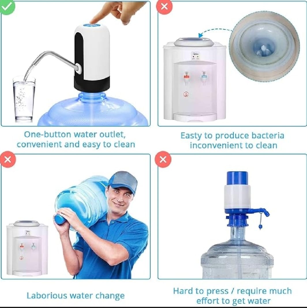 Electric Water Dispenser Portable Automatic Electric Water Pump Drinki ...