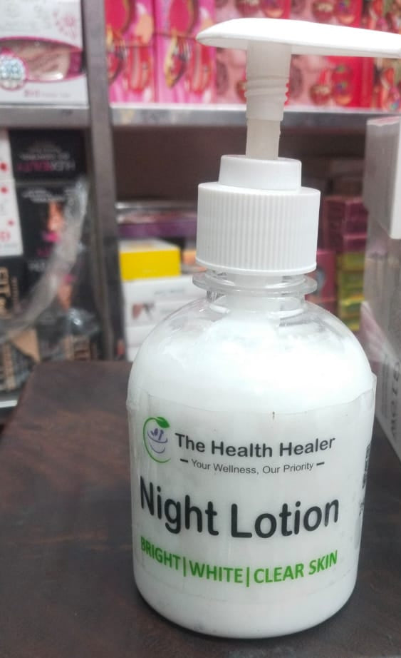 The Health Healer Night Lotion BRIGHT WHITE CLEAR SKIN (240ml) – Loto.pk