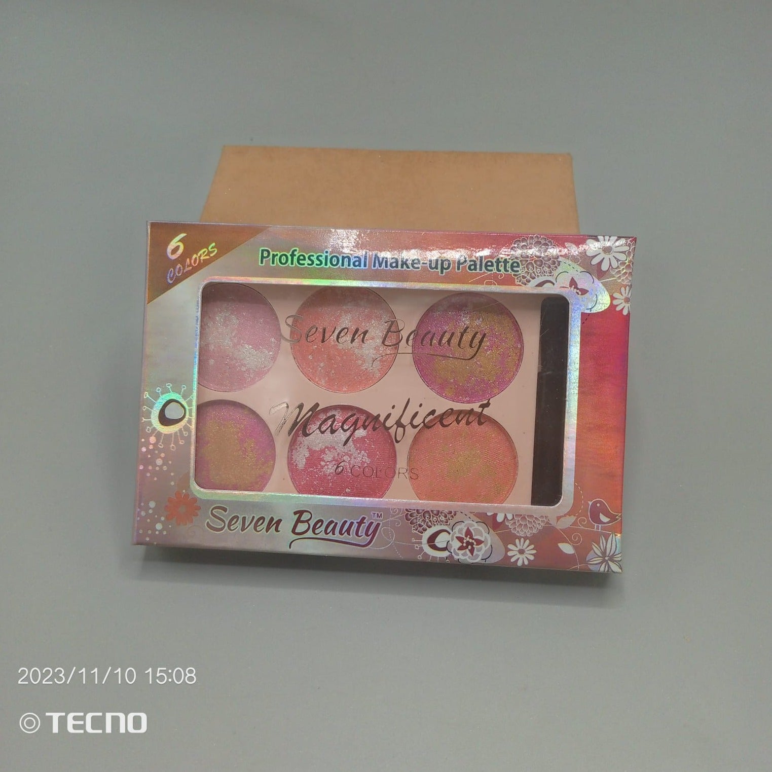 Seven Beauty 6 in 1 Professional Blush On Palette Kit – Loto.pk