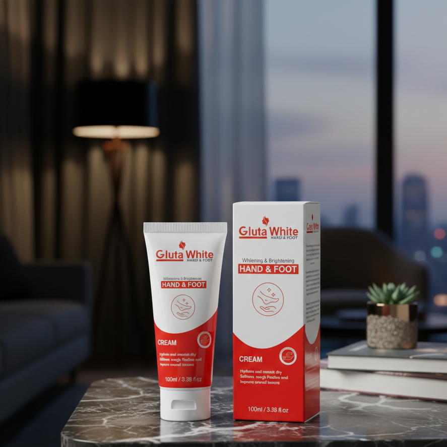 Gluta White Hand And Foot Whitening And Brightening Cream Providing Sk ...