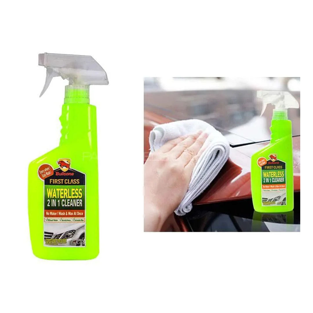 Waterless Wash & Wax Spray, Waterless Car Shampoo Bullsone Multi Purpo ...