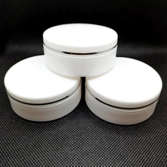 Empty Cosmetic Containers Cream Pot Jar Refillable Plastic 18 Gram ...
